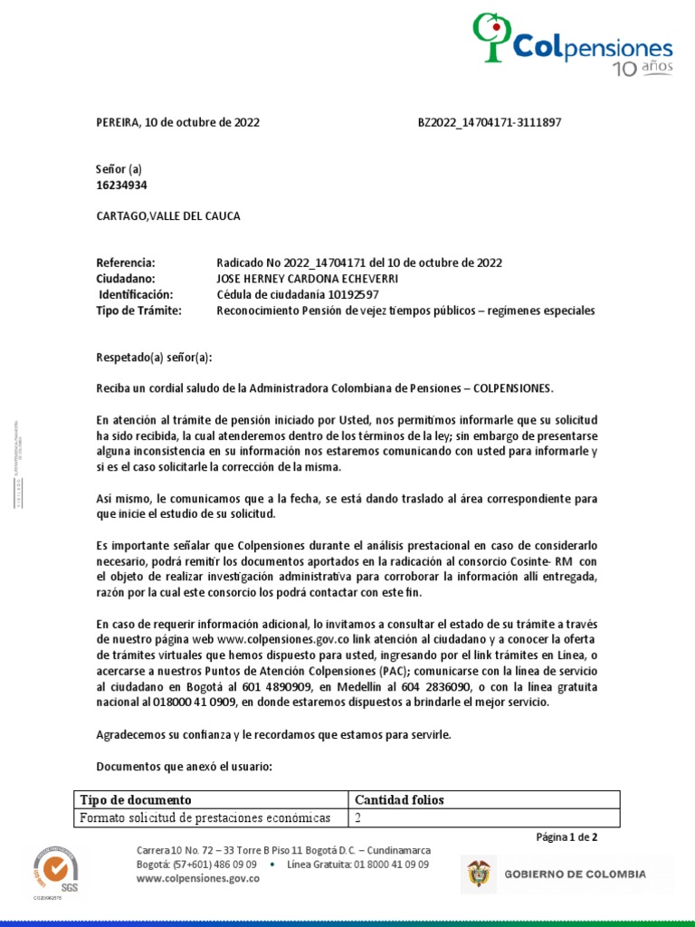 Jose Herney Radicado | PDF