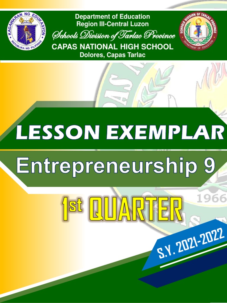 Business Plan Steps for Grade 9 | PDF | Entrepreneurship | Learning