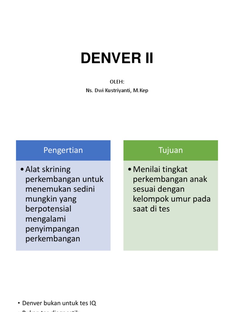Materi Denver | PDF
