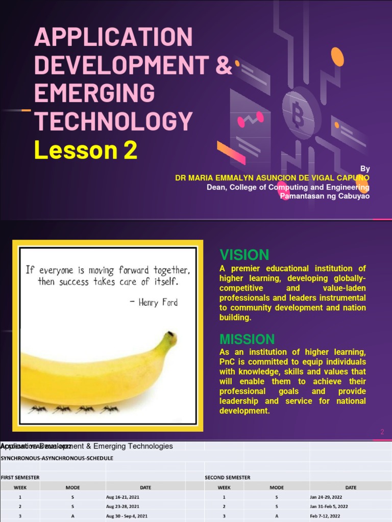 It Appln Dev Emerging Tech Midterm Module | PDF | Mobile App | World ...