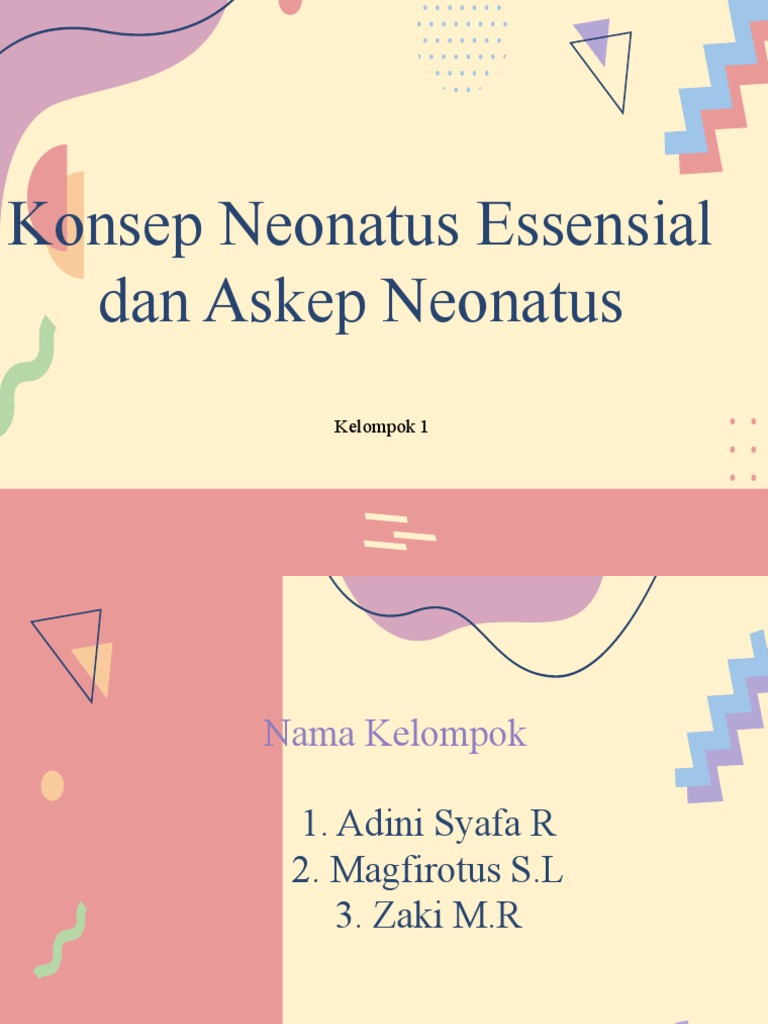 Konsep Neonatus Essensial Dan Askep Neonatus-2 | PDF