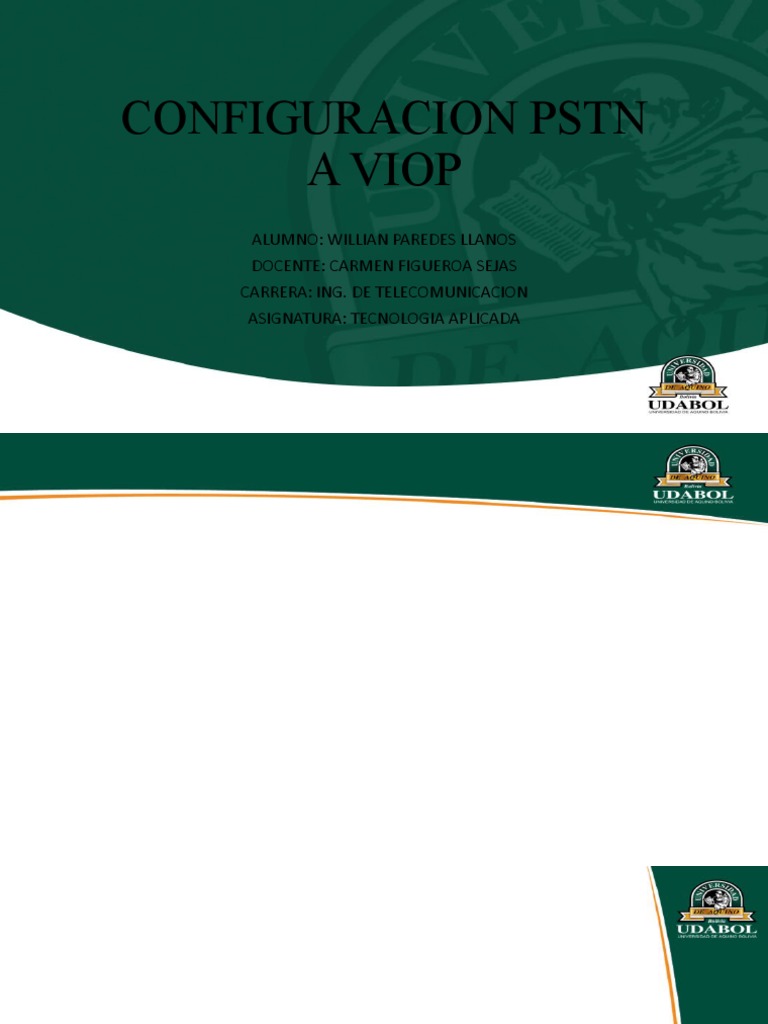 Configuración de la red telefónica pública conmutada (PSTN) para el ...