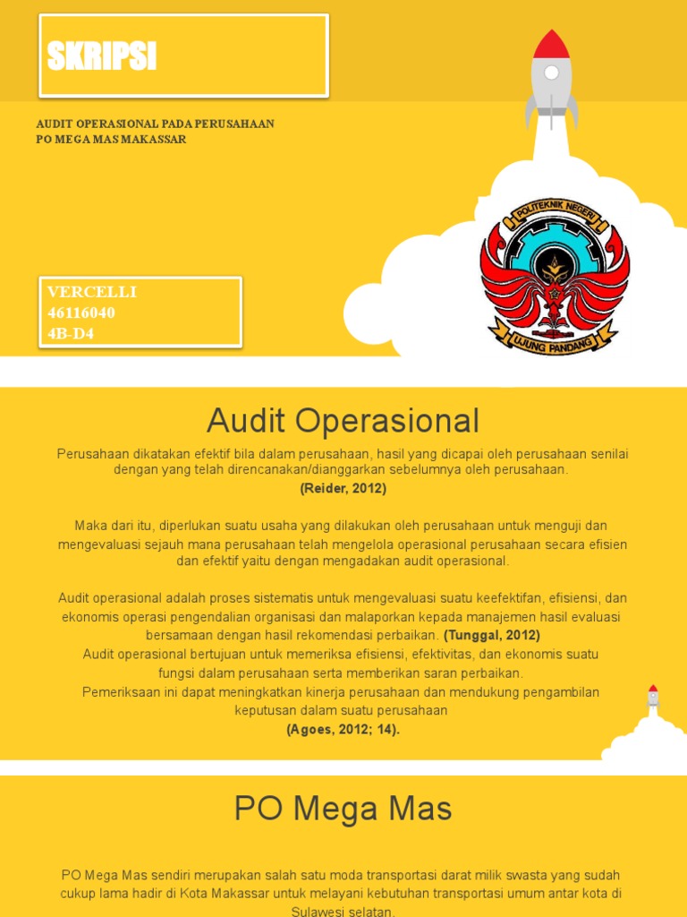 Audit Operasional Pada PO Bus | PDF