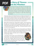 Theseus and The Minotaur - Text | PDF | Minotaur | Theseus