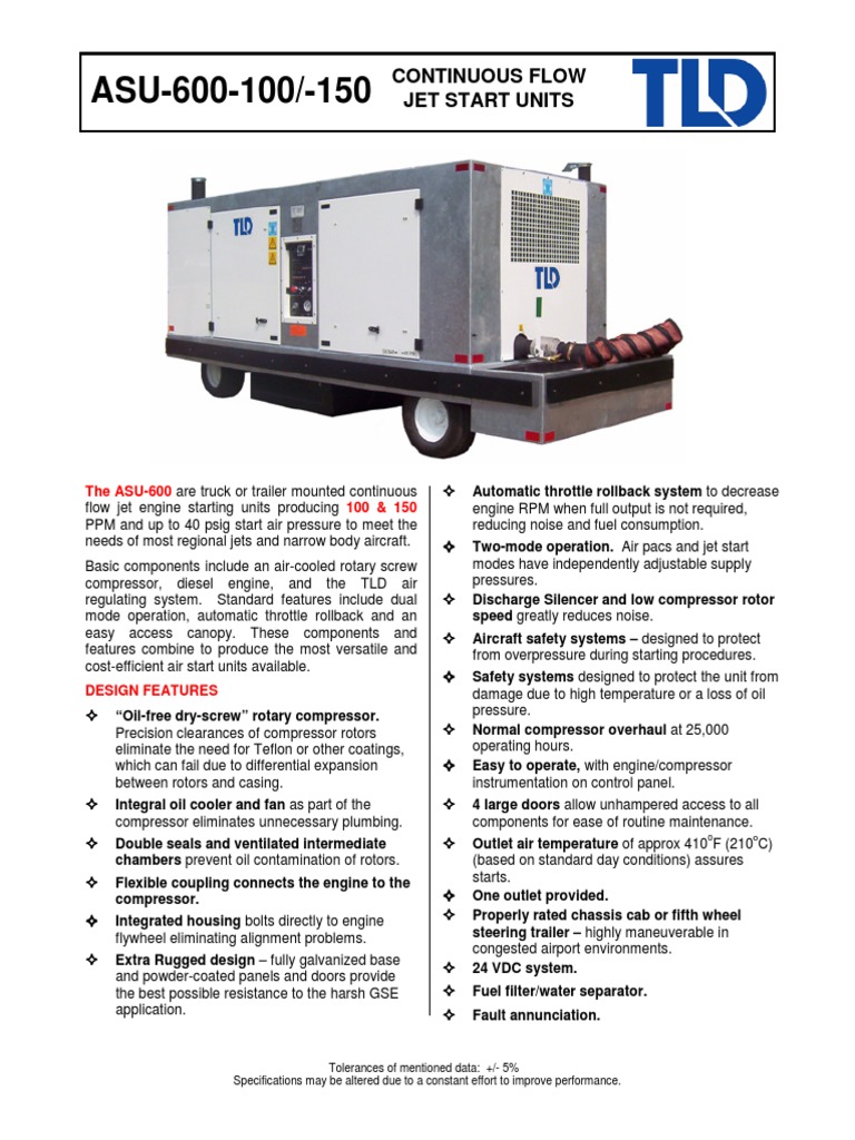 ASU 600 150 - Datasheet | PDF | Jet Engine | Engines