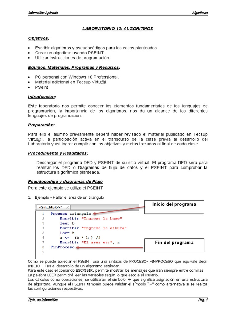 L13 Algoritmos | PDF | Algoritmos | Programa de computadora