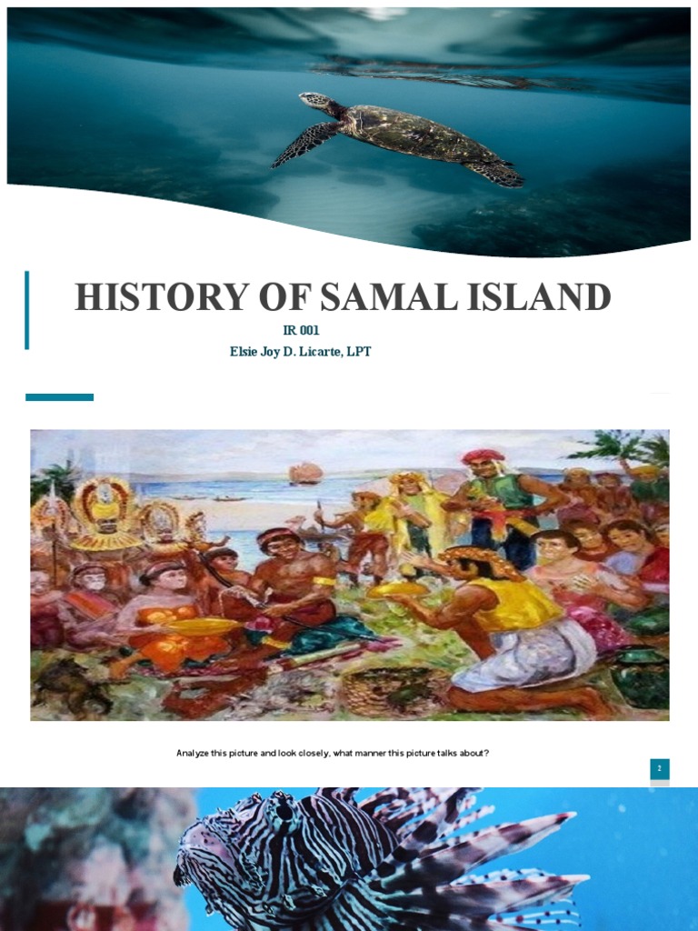 History of Samal Island | PDF
