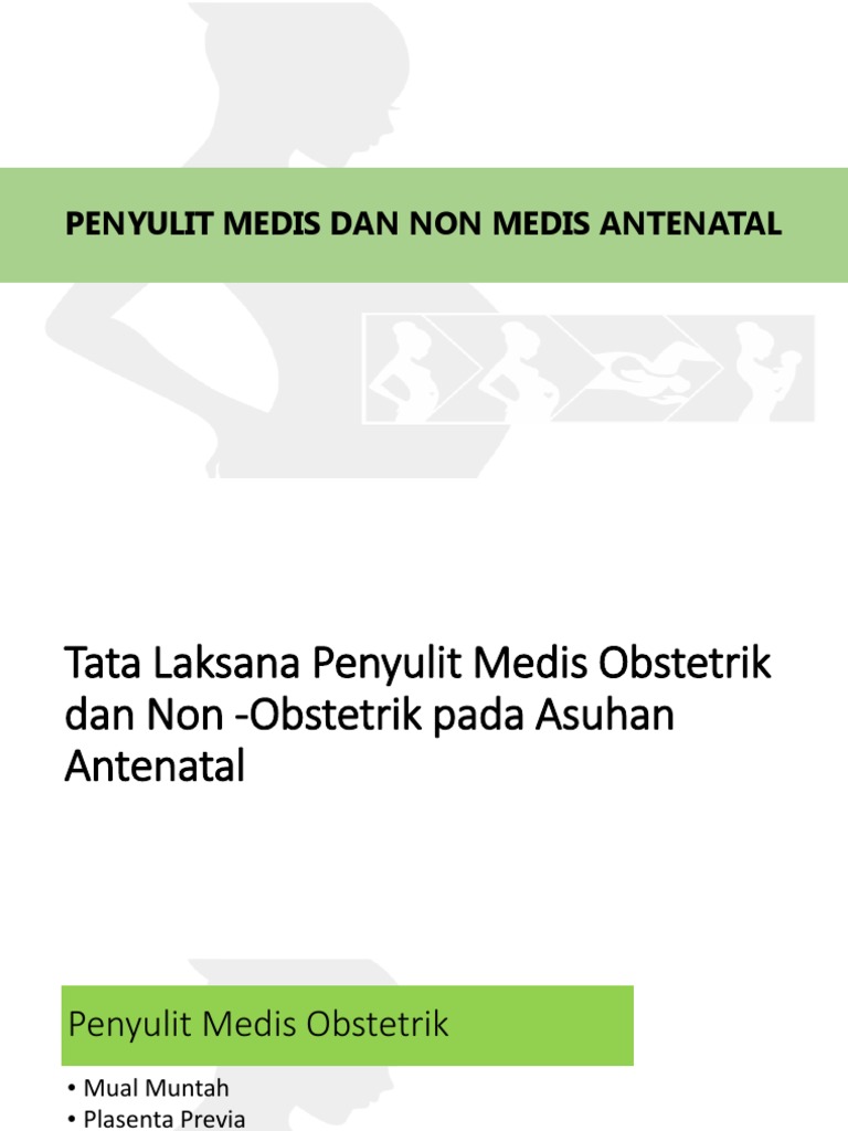 Penyulit Medis Dan Non Medis | PDF