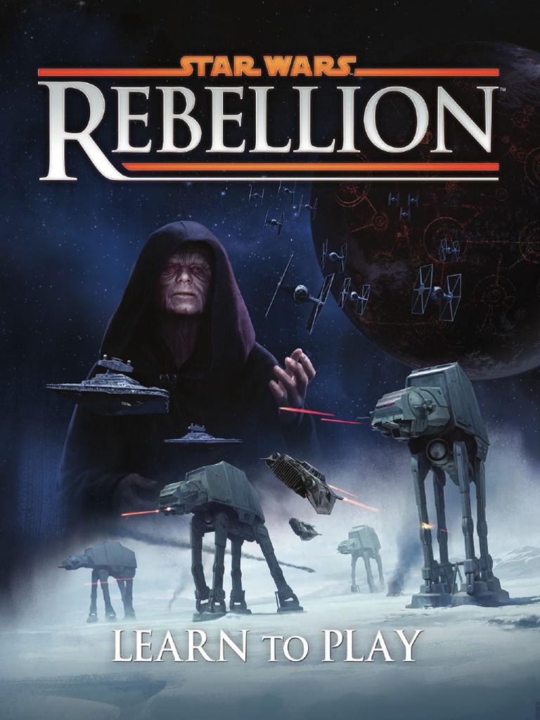 Star Wars Rebellion Rulebook | PDF | Galactic Empire (Star Wars) | Star ...