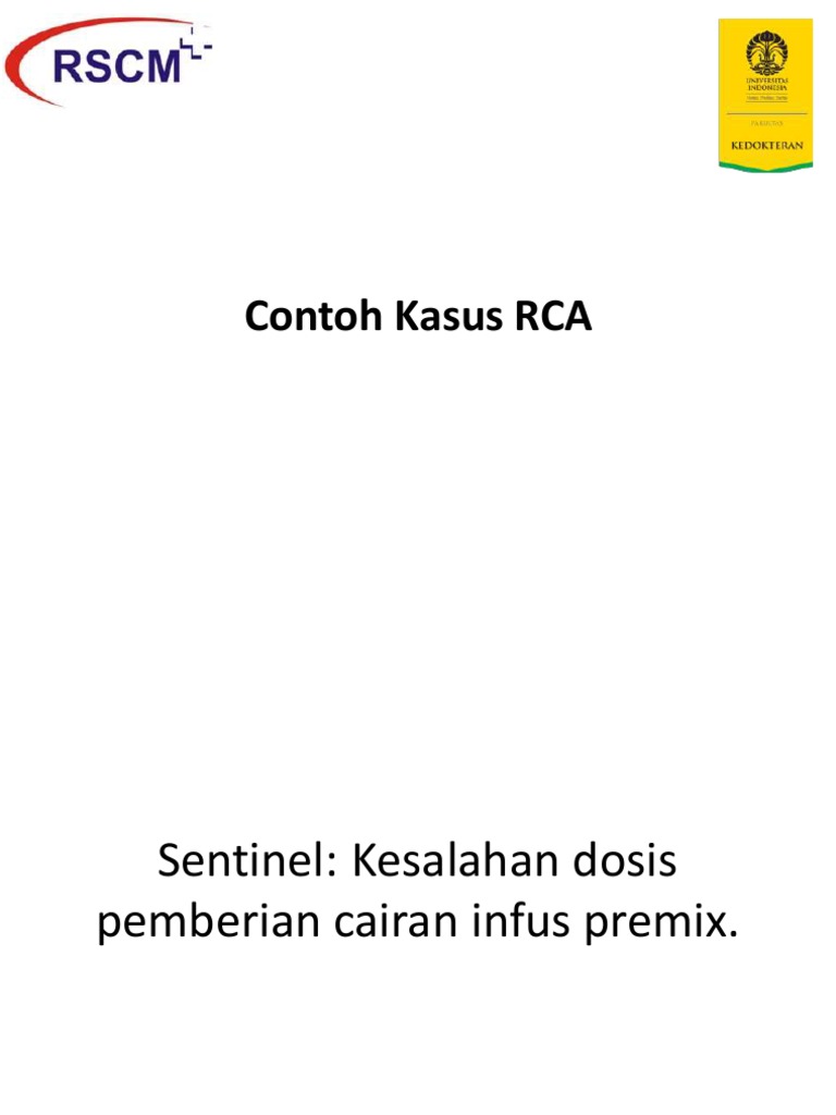 DR Hervita Contoh Kasus Rca - 243 | PDF