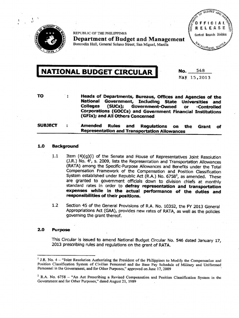 NBC No. 548 - Revised RATA Guidelines | PDF