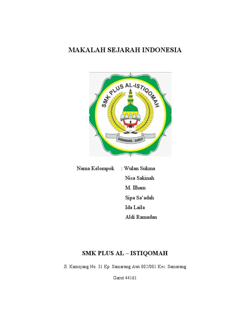 Makalah Sejarah Indonesia | PDF