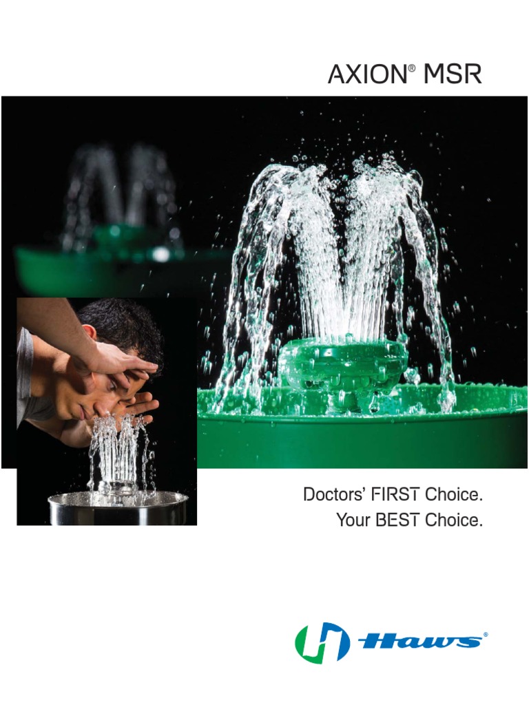 CATALOGUE - HAWS - Shower Eye Safety - Model8330 | PDF | Shower | Valve