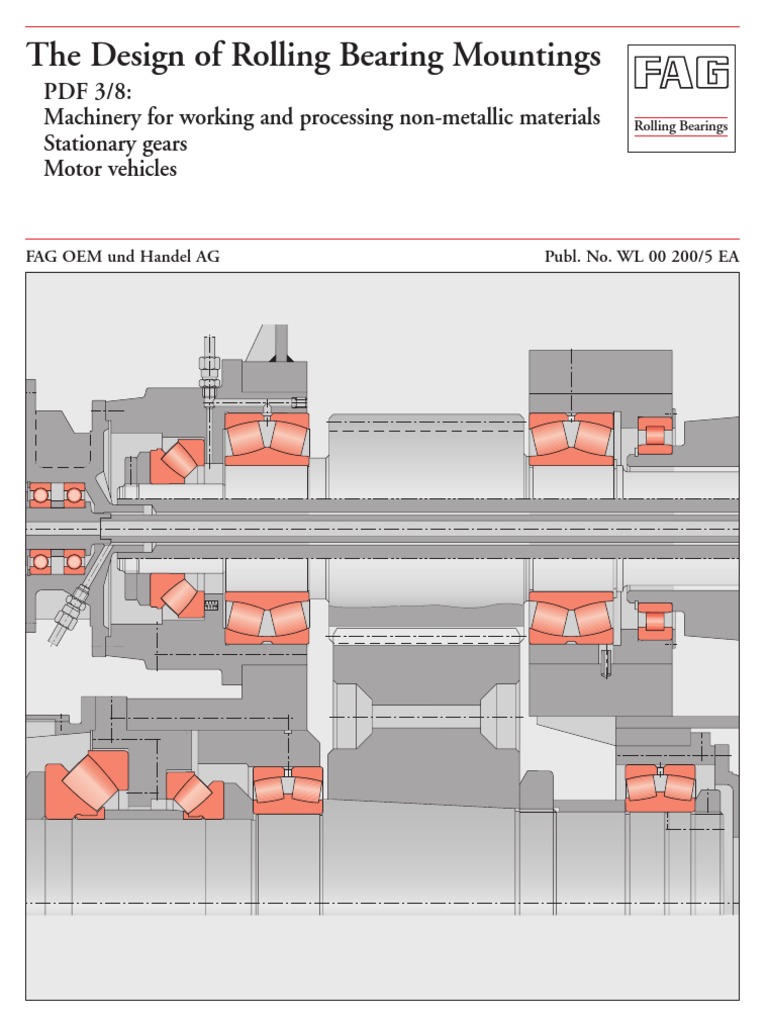 Bearing Layout | PDF | Bearing (Mechanical) | Gear