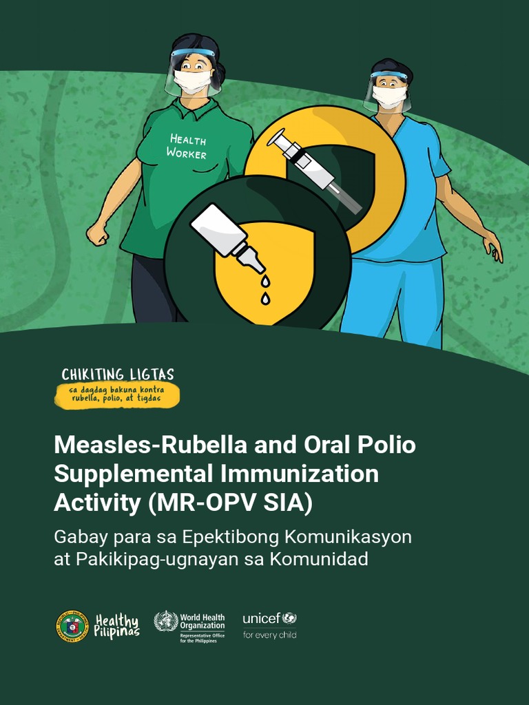 (MR-OPV SIA) Health Worker's Comm Guide - 100520 | PDF