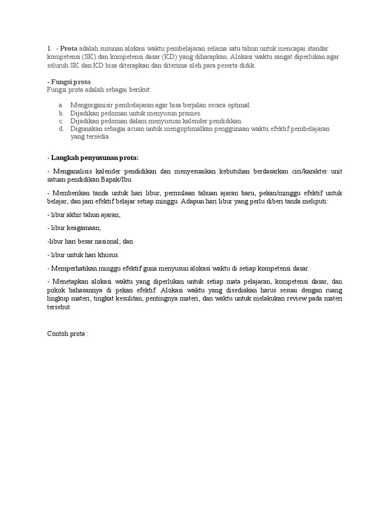 Ppi Prota Prosem | PDF | Seni