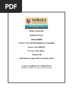 IOTP Curriculum for CMA Final Training | PDF | Taxes | Audit