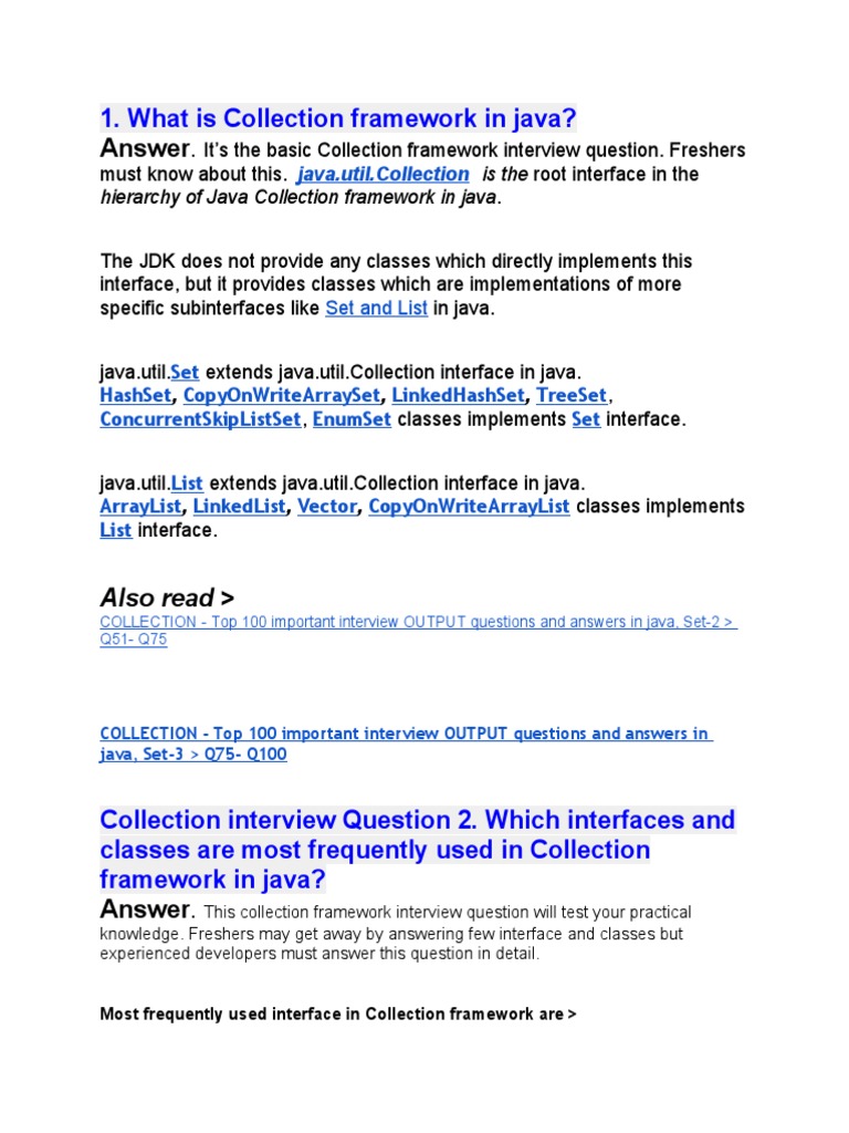 Java Collections Pdf Method Computer Programming Java Programming Language