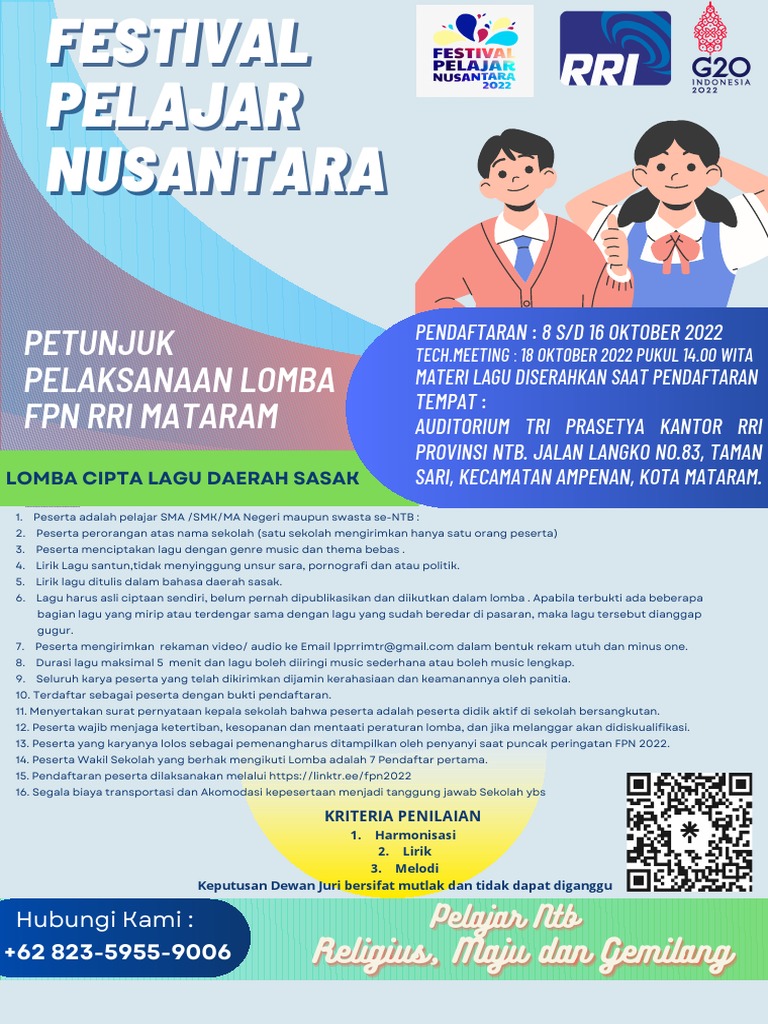 Festival Pelajar Nusantara | PDF