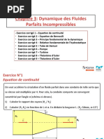 Exercices Corrigés de Statique des Fluides | PDF | mesure de pression ...