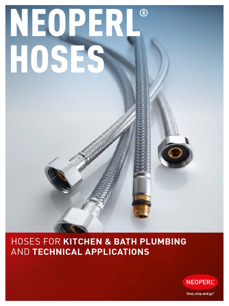 Neoperl Hoses Catalog | PDF | Tap (Valve) | Shower
