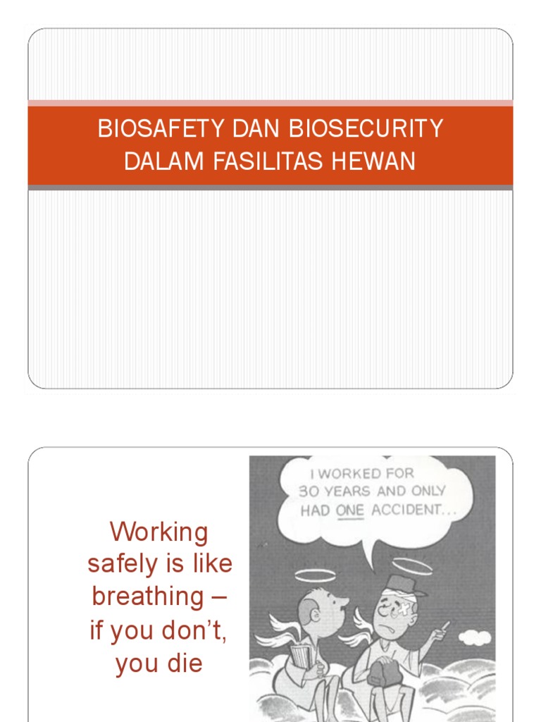 2022 - Biosafety Dan Biosecurity Dalam Fasilitas Hewan | PDF | Kesehatan Holistik