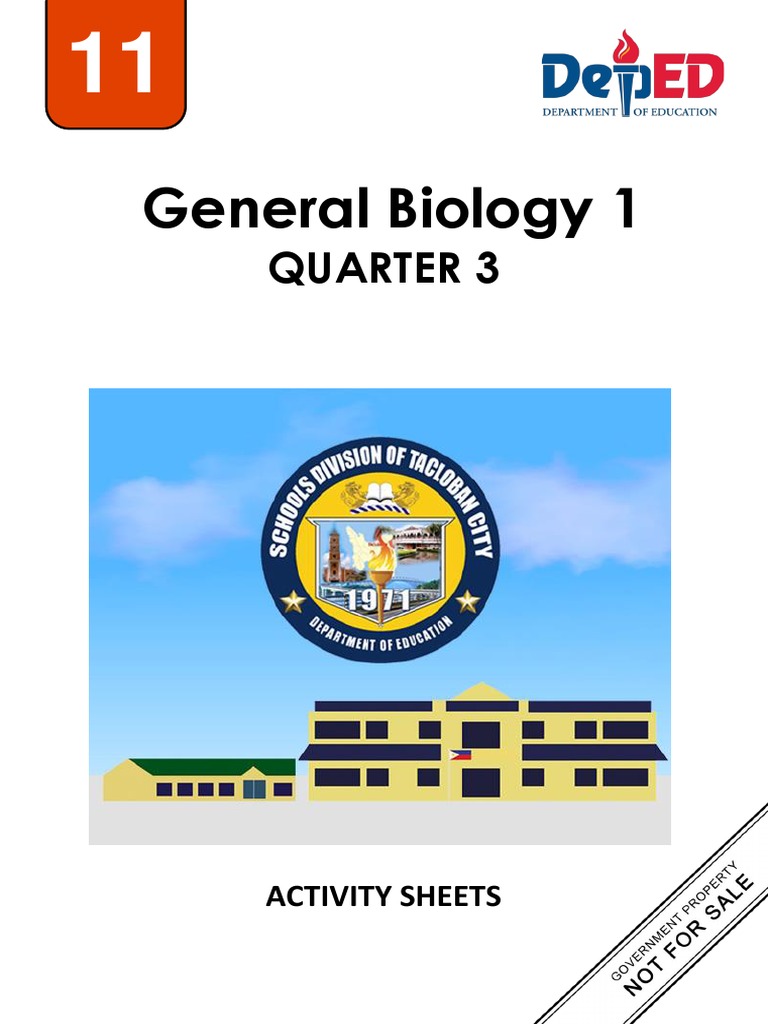 Q3 Week 6 Stem G11 General Biology 1 | PDF | Cell Membrane | Osmosis