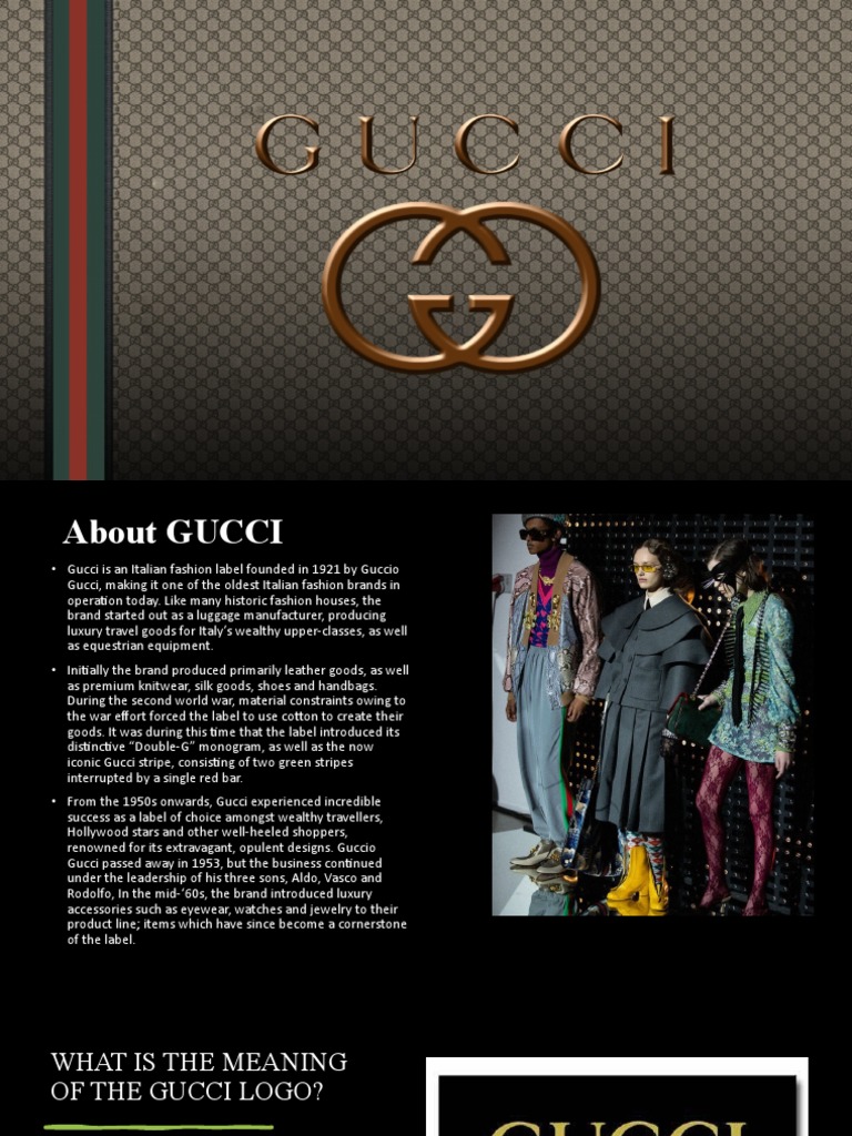 Gucci Ppt 8 March 2022 Pdf Brand Luxury Brands