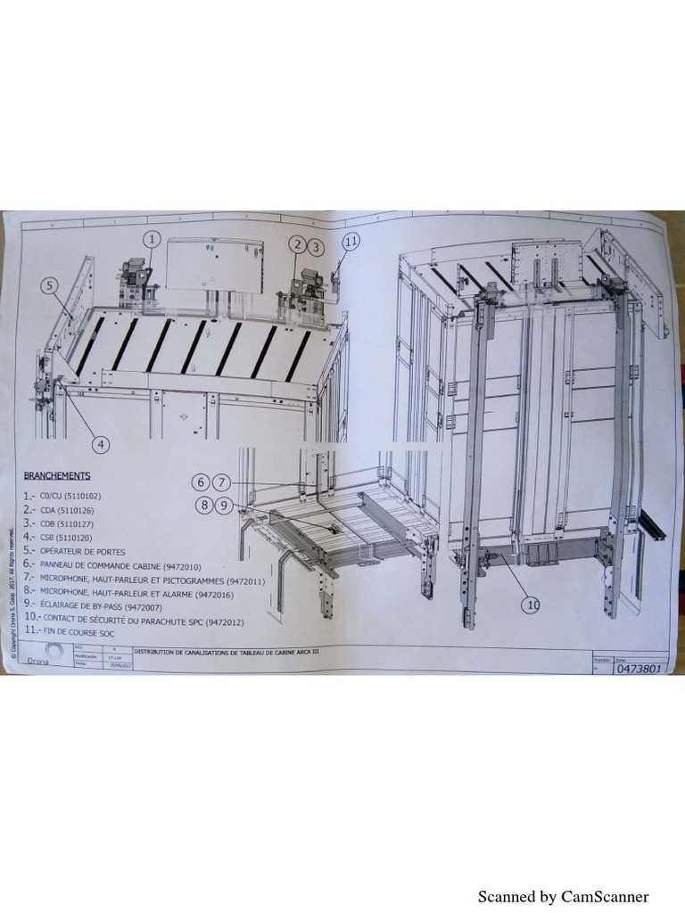 Schema Electrique Ascenseur Orona Algerie PDF | PDF