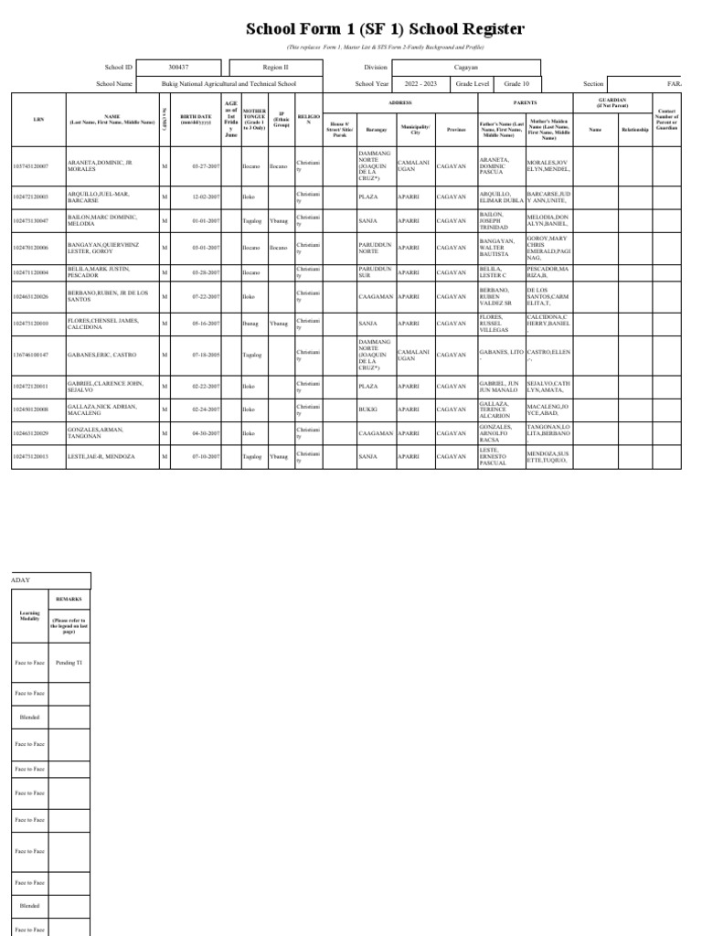 Sf1 2022 Grade 10 Year IV Faraday 1 | PDF | Languages | Foreign ...