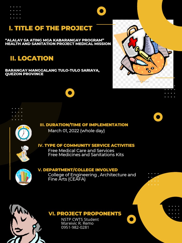 Project Proposal | PDF | Health Care | Health Professional