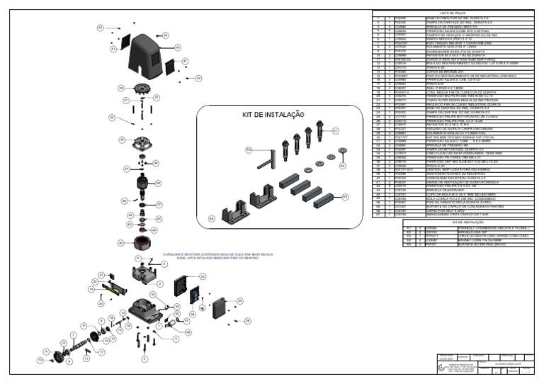 Vista Explodida DZ Durata Mono 3 4hp 3 | PDF