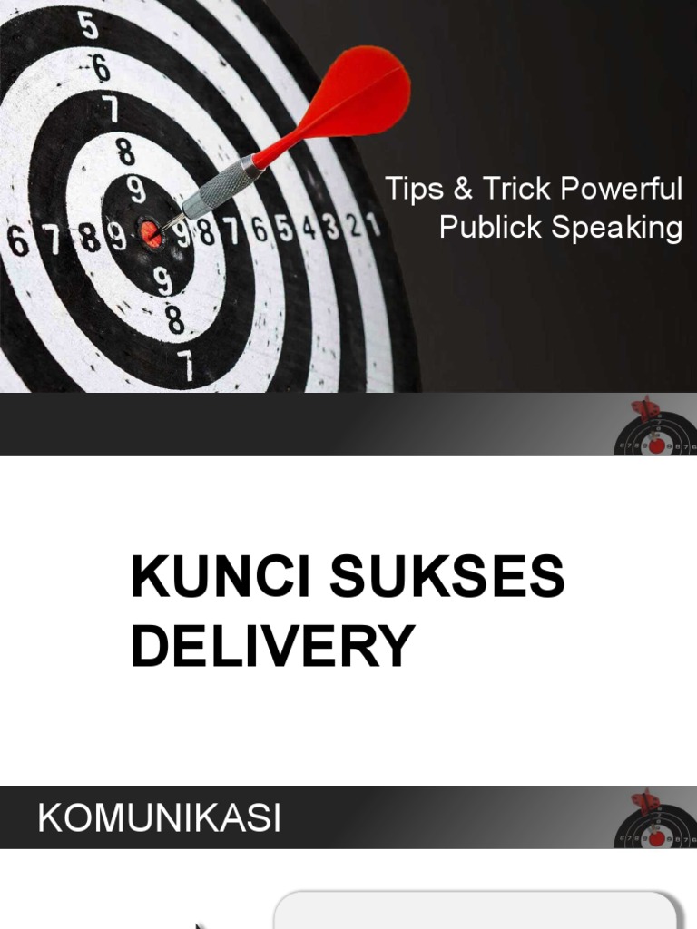 Tips & Trick Powerfull Public Speaking | PDF