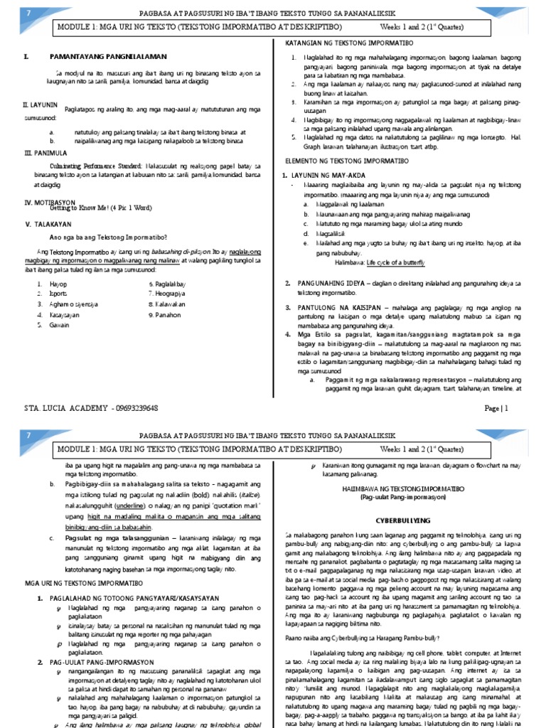 Module - Weeks 1 and 2 (2022-2023) | PDF