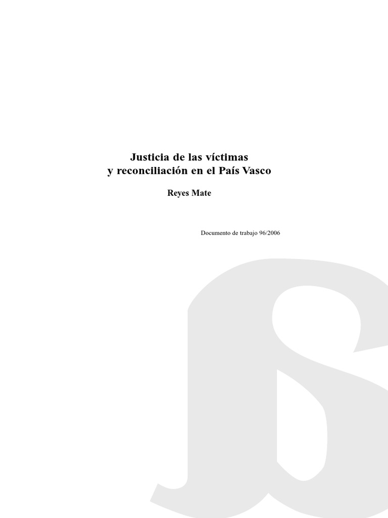 Justicia de Victimas Reyes Mate Compress | PDF | Crimen y violencia ...