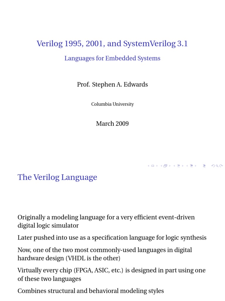 Dokumen - Tips Verilog Basic | Download Free PDF | Vhdl | Logic Synthesis