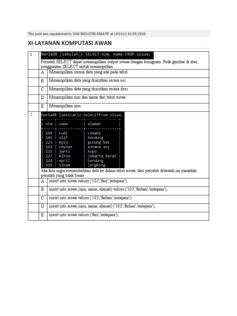 Xi-Layanan Komputasi Awan | PDF