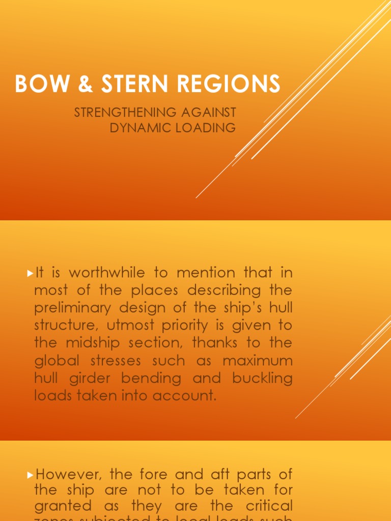 Bow and Stern Structural Analysis | PDF | Stern | Ships