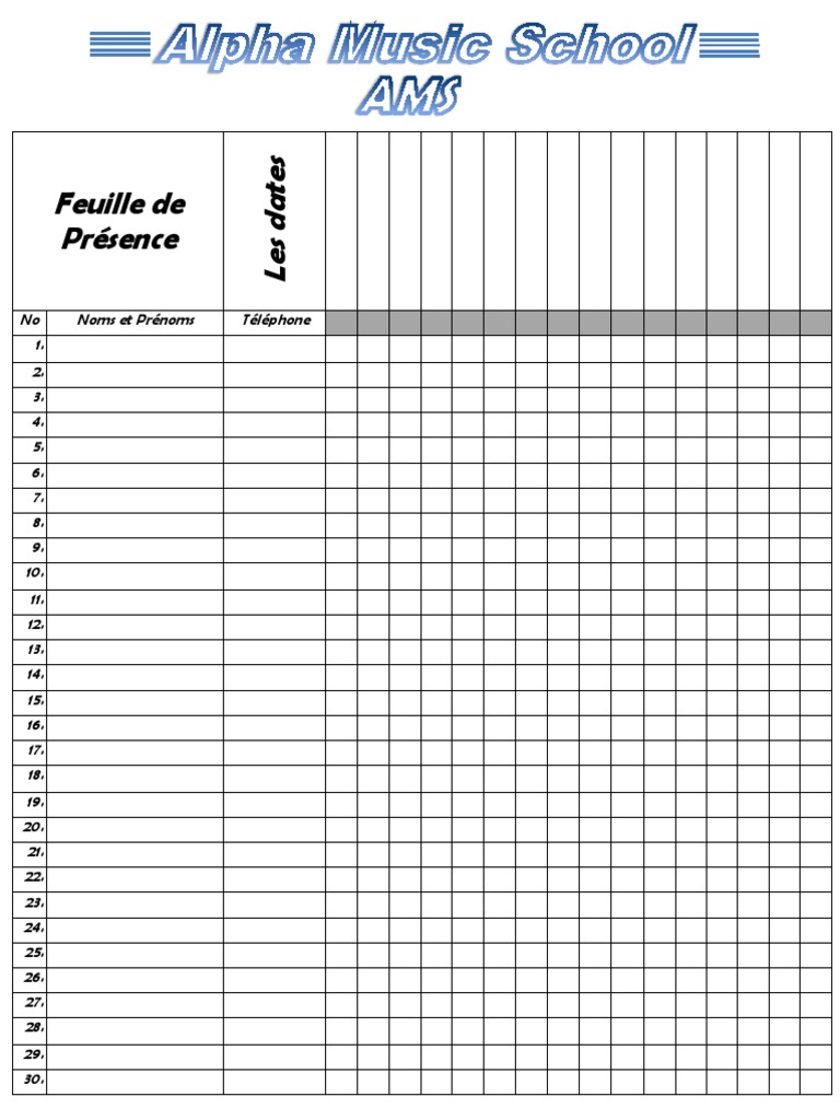 Fiche De Presence Au Football – Fiche De Presence Ardennes – RYJIWN