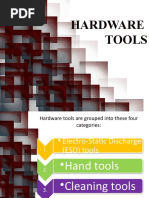 Tools in Computer Hardware Servicing | PDF | Technology & Engineering