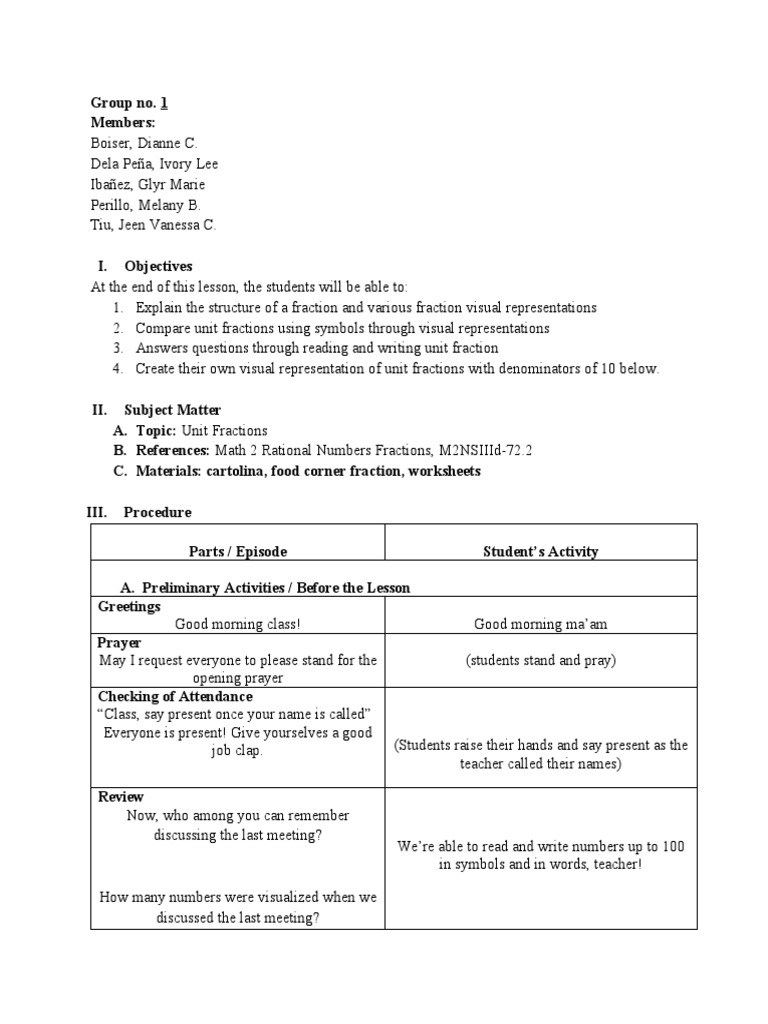 PRINTEACH - Detailed-Lesson-Plan | PDF | Division (Mathematics)