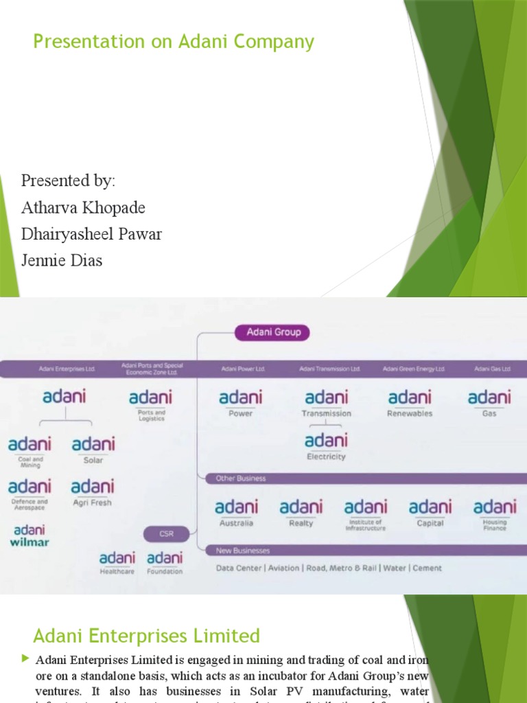 Adani Group PPT FINAL | PDF | Economies | Nature
