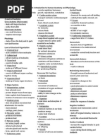 Anatomy and Physiology-Lecture Notes | PDF | Bone | Anatomical Terms Of ...