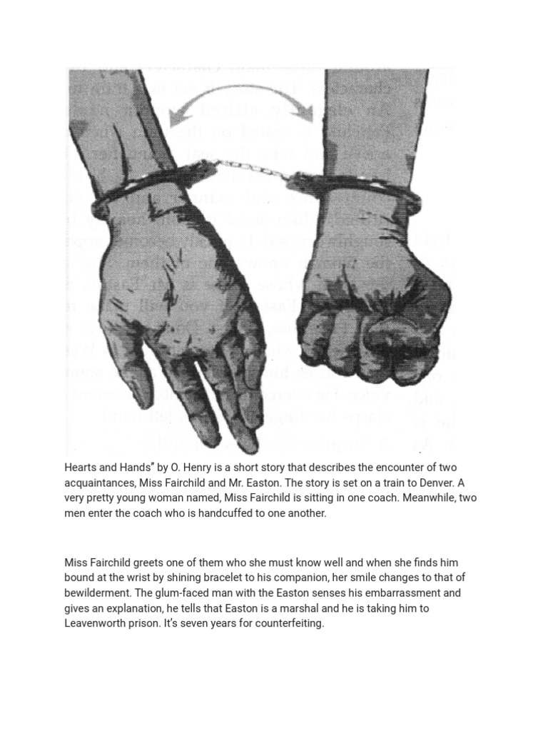 Hearts and Hands by O'Henry Summary | PDF