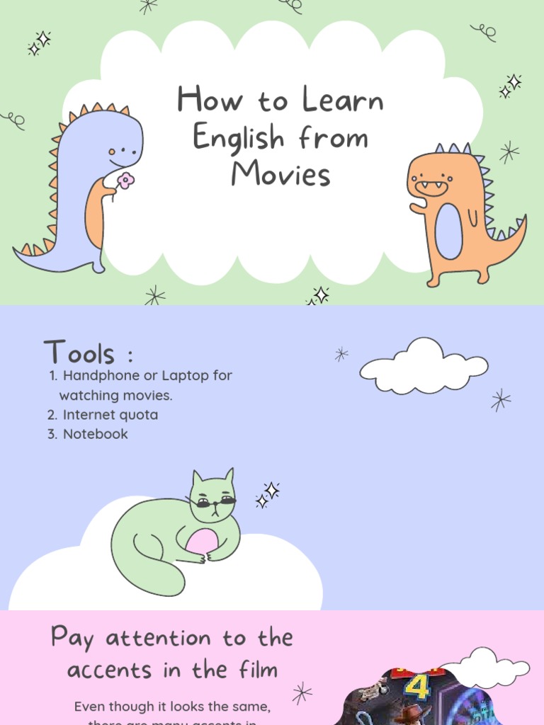 How To Learn English From Movies | PDF