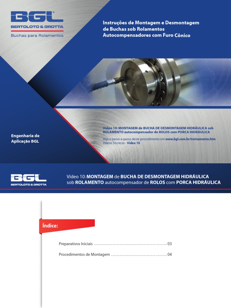 Montagem de Rolamento Apostila03 | PDF