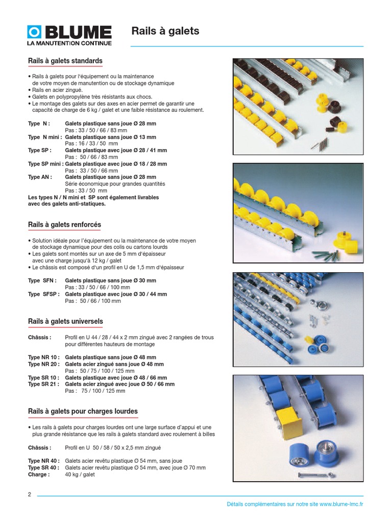 Blume LMC Rail A Galets Rails A Galets 755954 | PDF | Transport