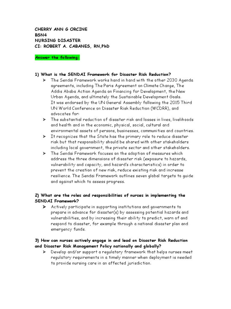 Disaster Nursing Final Module | PDF | Health Sciences | Health Care