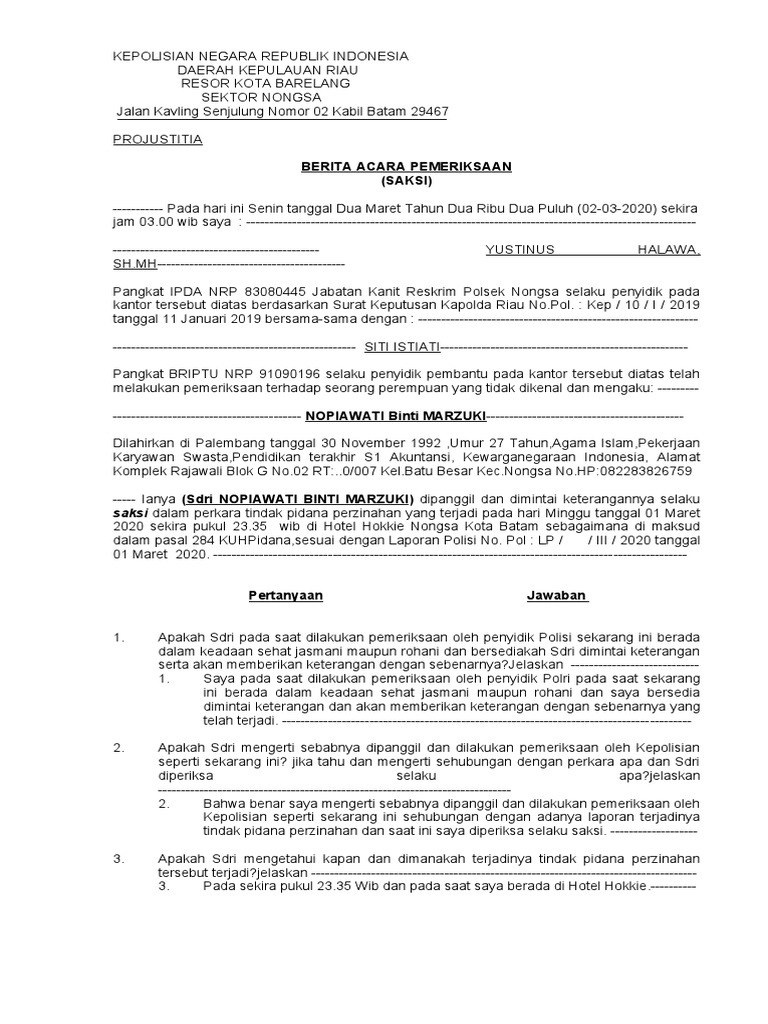 Perzinahan 284 | PDF