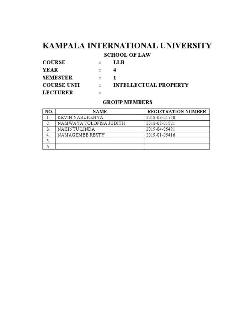 Ip Presentation, First Draft | PDF | Copyright | Intellectual Property